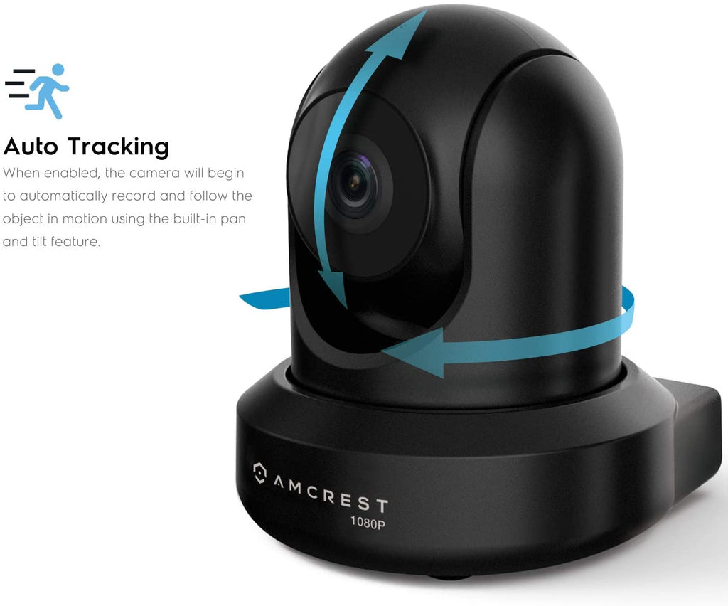 Amcrest ProHD 1080P WiFi Camera 2MP (1920TVL) Indoor Pan/Tilt Security ...